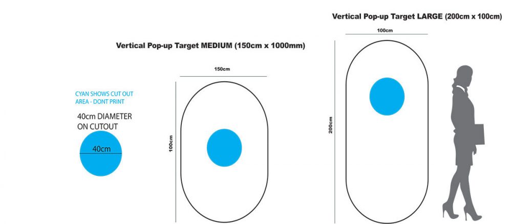 Ball Target Pop Up Banner - Expandasign