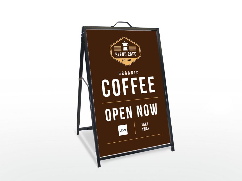 Double Sided Corflute A Frame - Expandasign