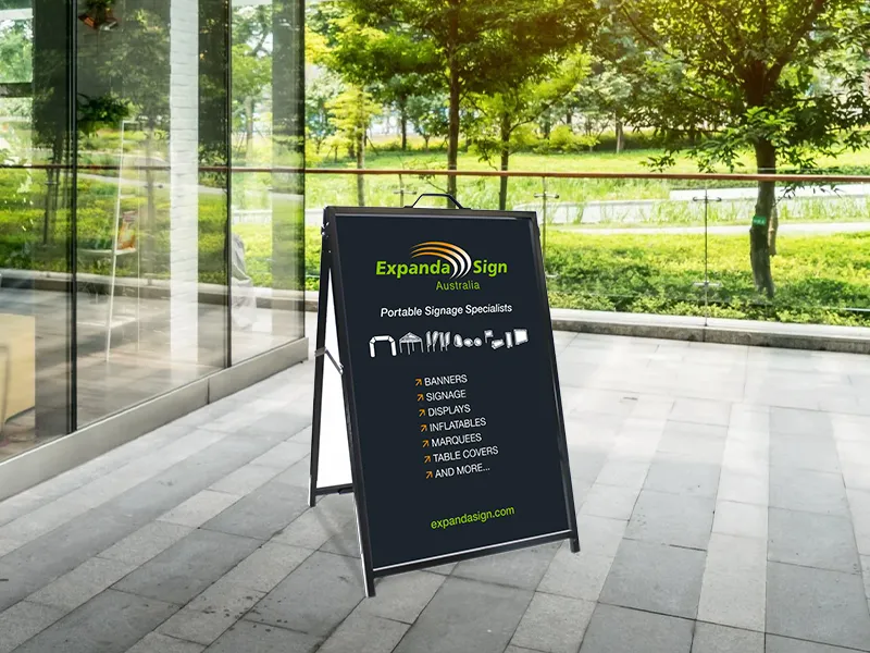 Double Sided Corflute A Frame - Expandasign