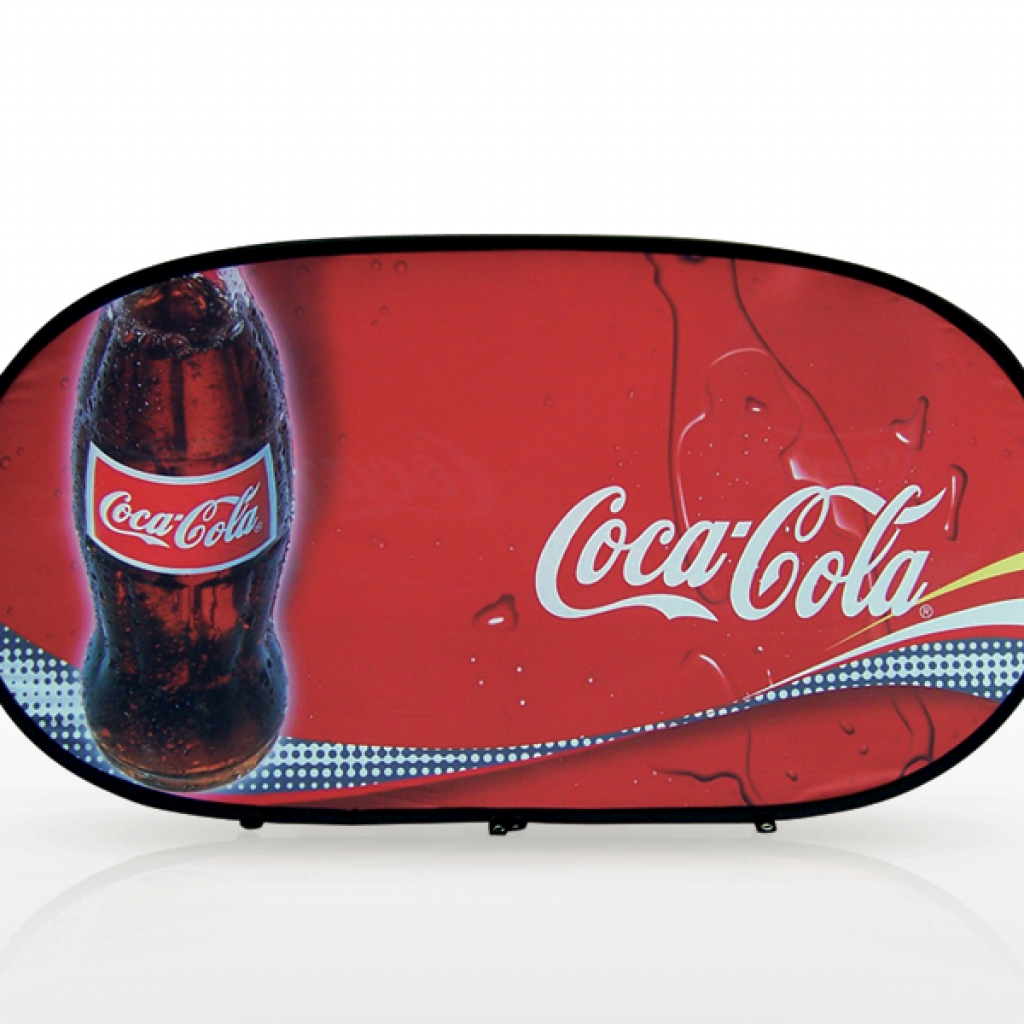 Round Pop-Up Banner - Expandasign