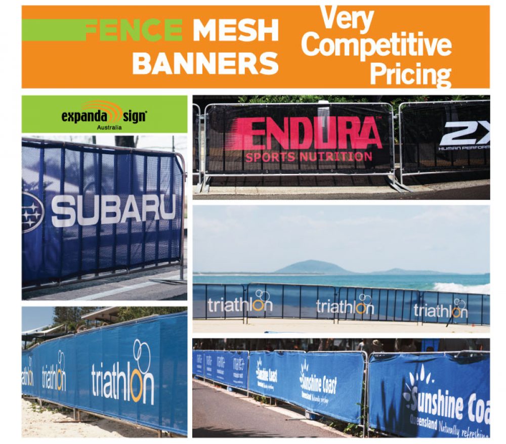 Very Competitive FENCE MESH BANNER Pricing - Expandasign