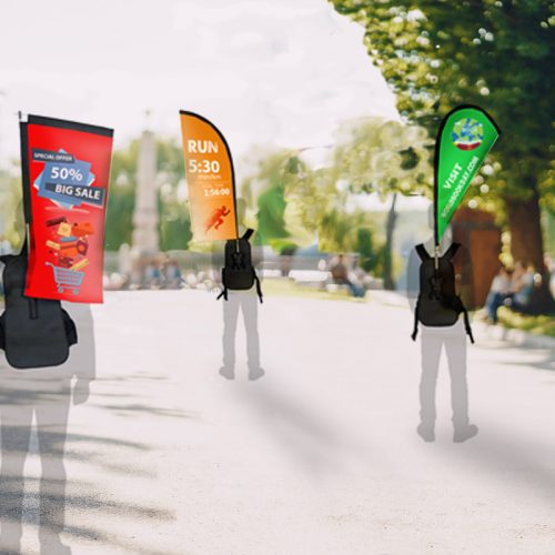 Get your brand moving with the new BACKPACK BANNER - Expandasign