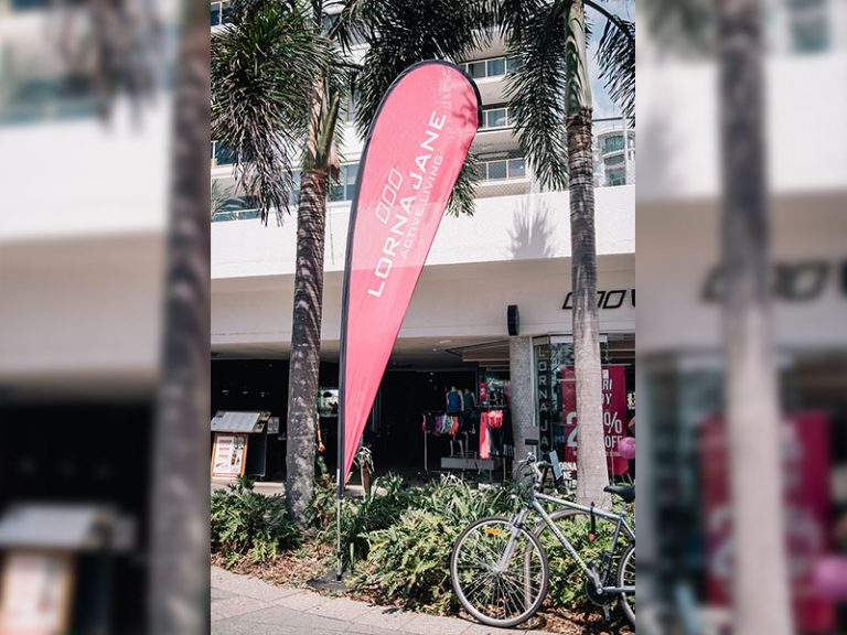 Teardrop Banner - Expandasign